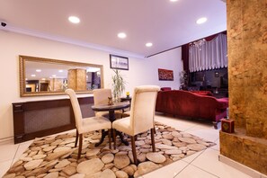 Sala de estar do lobby