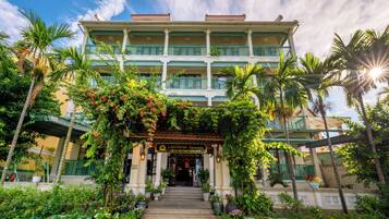 Entrada do alojamento