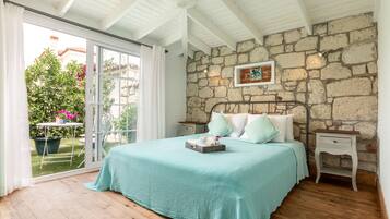 Quarto Design, 1 quarto, terraço, vista para o jardim | 9 quartos, minibar, com decoração personalizada