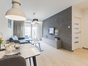 Apartamento (Solna B103) | Sala | TV de ecrã plano