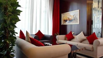 Sala de estar do lobby
