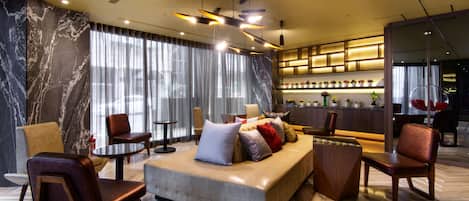 Sala de estar do lobby