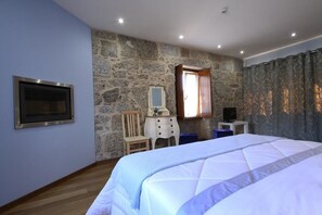 Quarto Duplo (Azul) | Vista do quarto