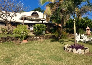 Vista para o jardim