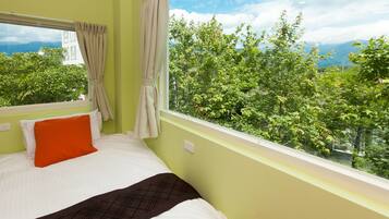 Quarto triplo família | Roupas de cama premium, individualmente decorados