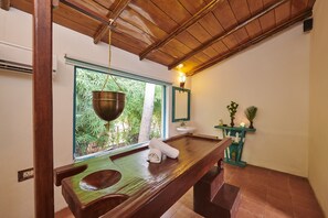 Sala(s) para tratamentos a casais, sauna, banho turco 