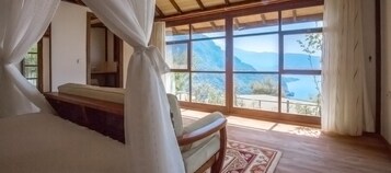 Bangalô luxo, vista para o mar | Vista do quarto
