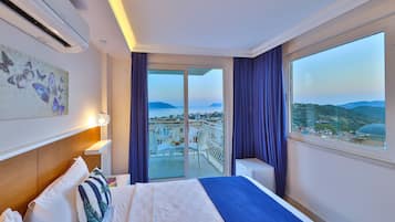 Quarto Duplo, vista para o mar | Minibar, cofre no quarto, quartos insonorizados, camas desdobráveis