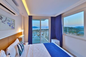 Quarto Duplo, vista para o mar | Minibar, cofre no quarto, quartos insonorizados, camas desdobráveis 