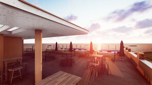 Bar à beira da piscina