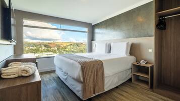 Apartamento (Master Externo) | 1 quarto, camas de colchão pillowtop, com mobília individualizada