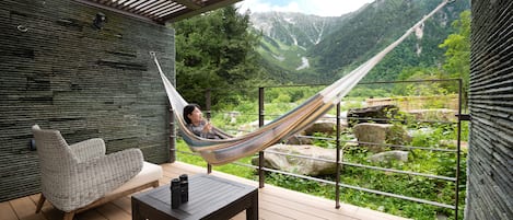 Quarto Twin, 2 quartos, não fumadores (Hotaka Deluxe) | Vista da varanda