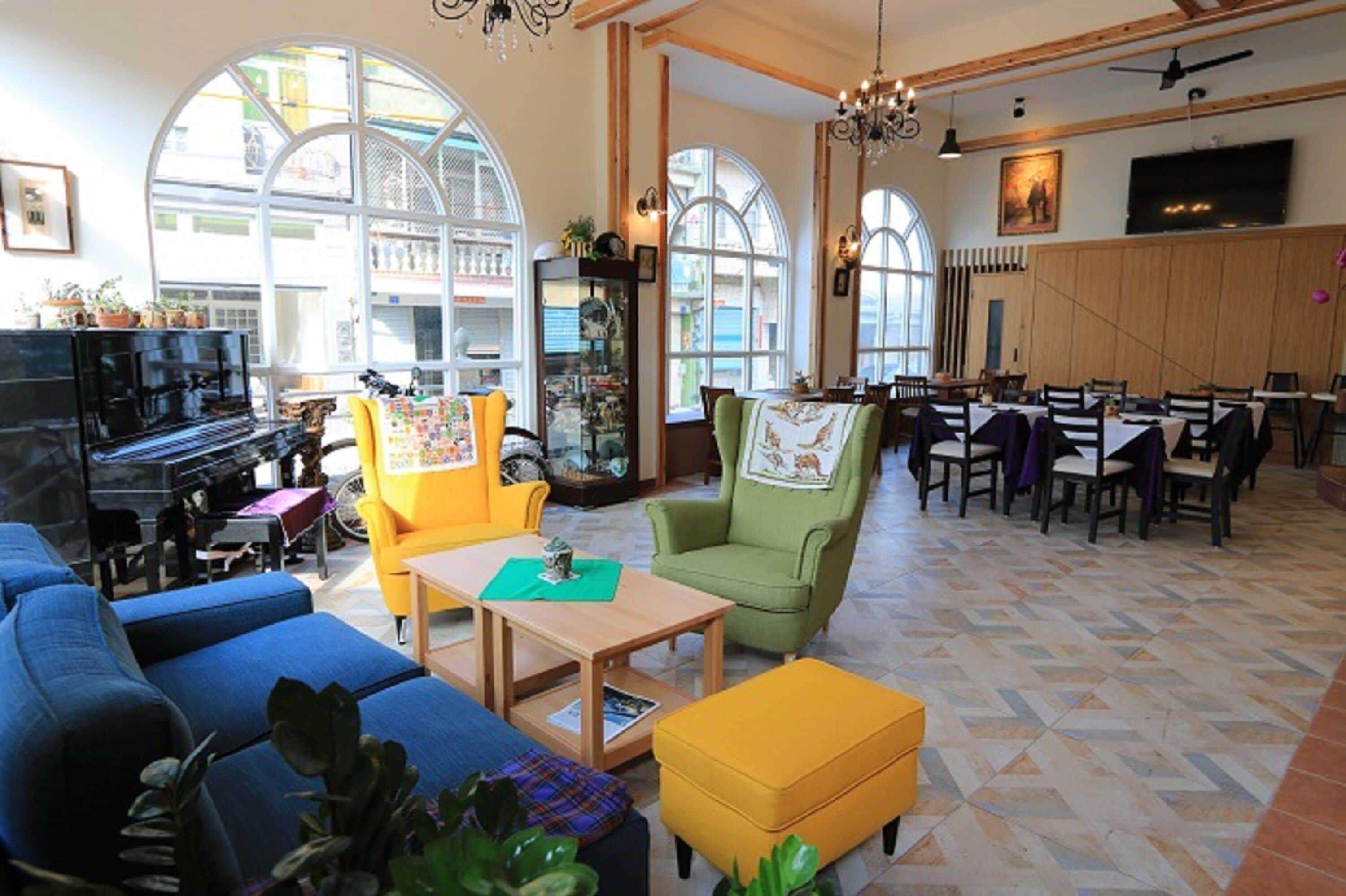 Sala de estar do lobby