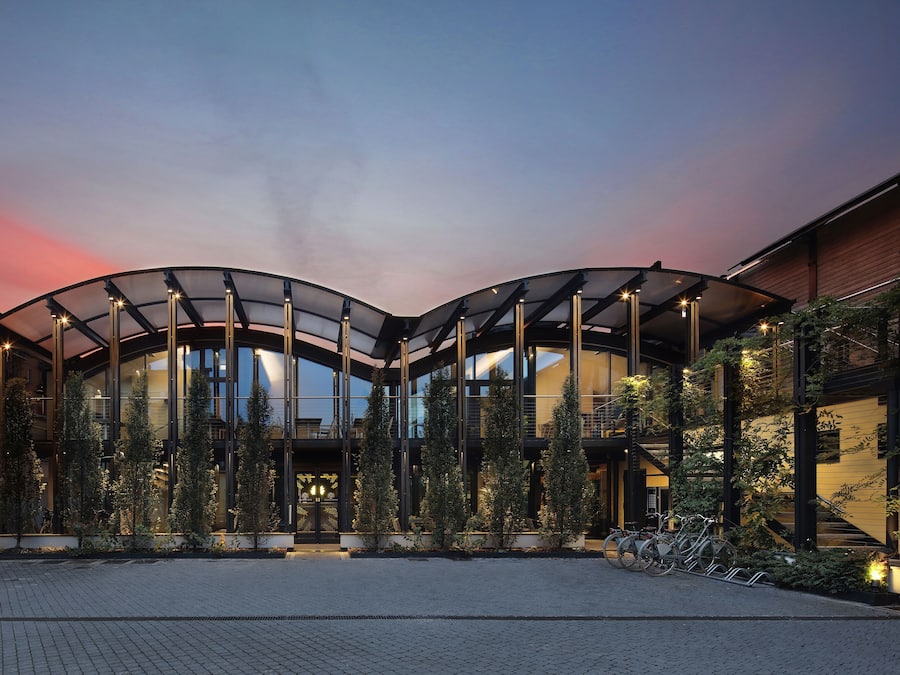 Fachada da propriedade