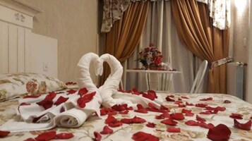 Quarto casal ou duplo superluxo | Escrivaninha, Wi-Fi de cortesia, roupa de cama