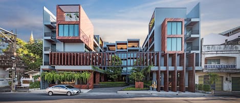 Fachada da propriedade