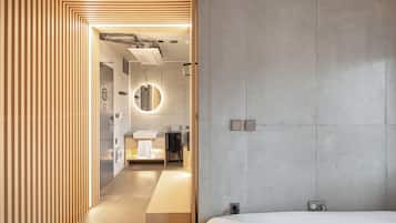 Roupas de cama premium, edredons de pluma, cortinas blackout