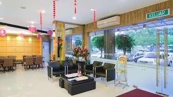 Sala de estar do lobby