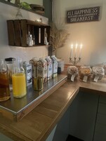 Café da manhã continental grátis todos os dias