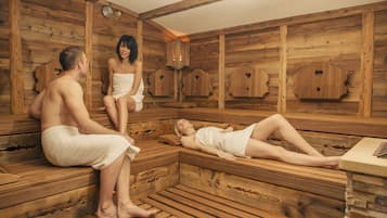 Sala(s) para tratamentos a casais, sauna, banho turco, hammam