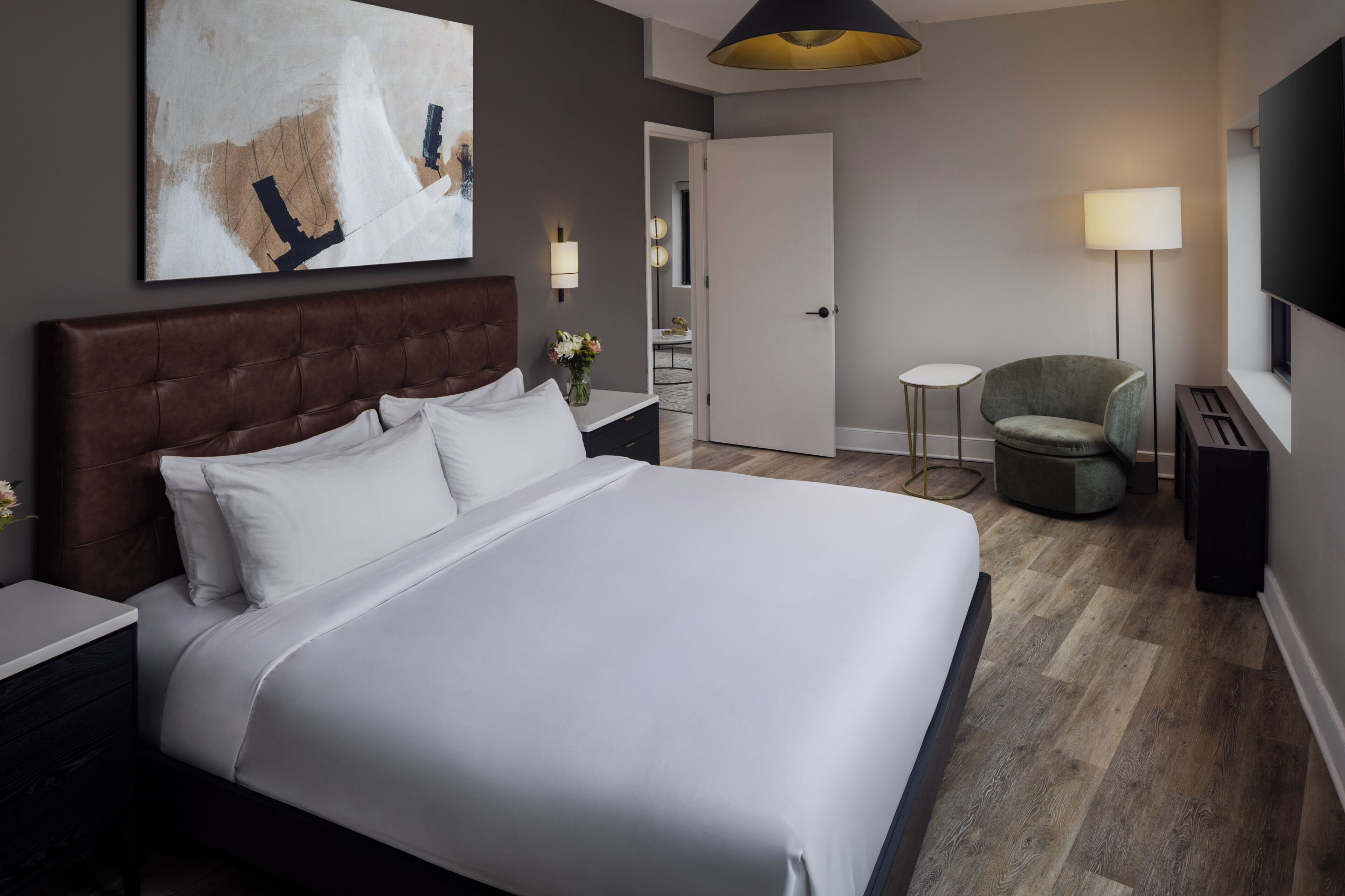 Suite, 1 cama king-size (Edison) | Cofre no quarto, secretária 