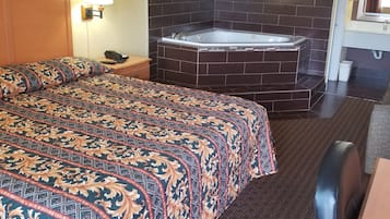 Quarto Premier, 1 cama king-size, não fumadores, banheira de hidromassagem | Wi-fi grátis, roupa de cama fornecida