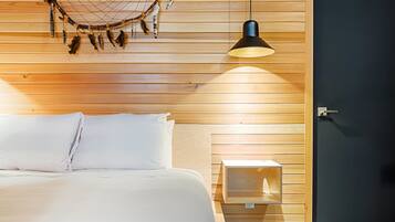 Loft, 1 quarto, no rés do chão (C101) | 1 quarto, cortinas/cortinados opacos, quartos insonorizados