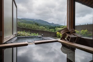 Quarto tradicional, vista para a montanha (Japanese Western Style, KYARA) | Vista do quarto