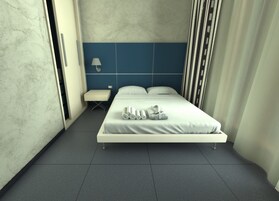 Apartamento Básico, 1 quarto, varanda | Minibar, cofre no quarto, secretária, quartos insonorizados 