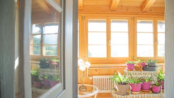 Apartamento Exclusivo, casa de banho privativa, vista para a montanha (Grande cuisine - Véranda) | Lounge