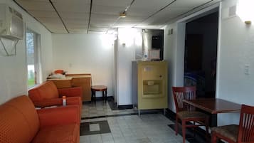 Sala de estar do lobby
