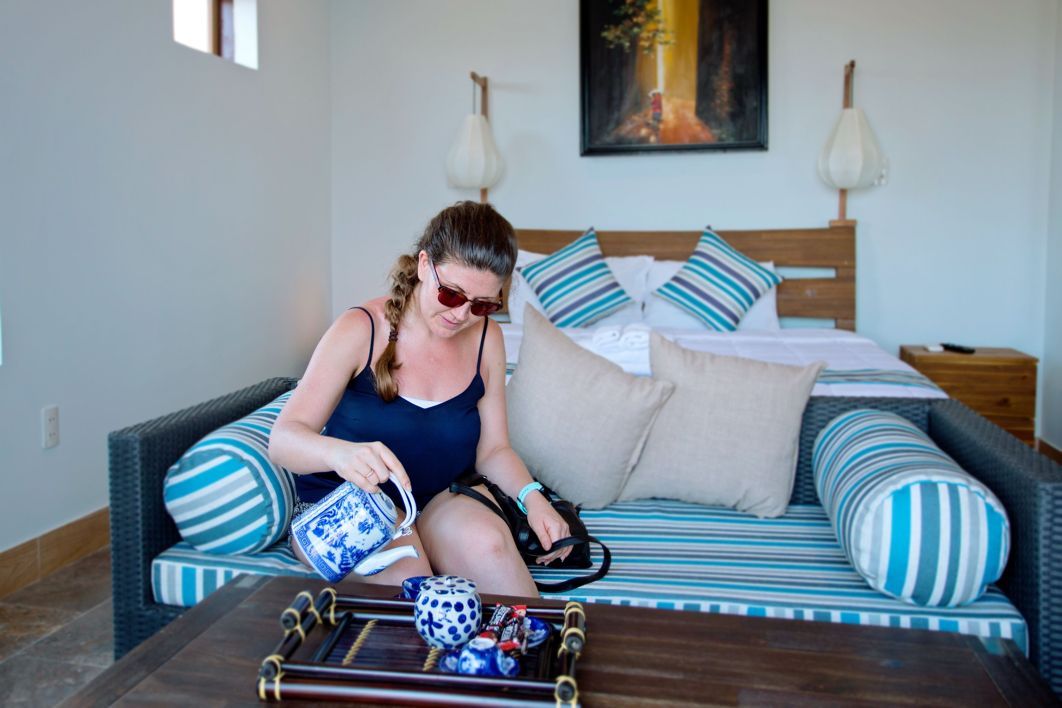 Suite, varanda (Double or Twin) | Minibar, cofre no quarto, secretária, cortinas/cortinados opacos 