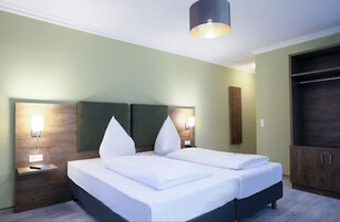 Quarto duplo econômico, 1 quarto, para não fumantes | Roupas de cama antialérgicas, escrivaninha