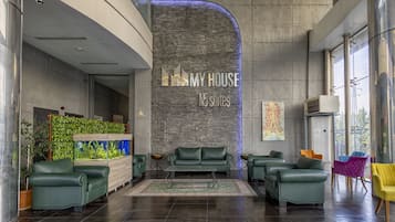 Sala de estar do lobby