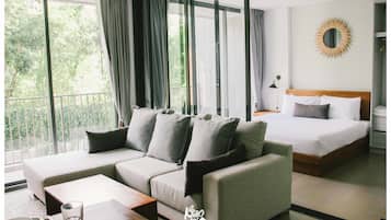 1-Bedroom Apartment with Mountain View | 1 quarto, quartos à prova de som, Wi-Fi de cortesia