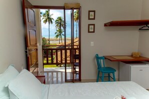 Quarto casal clássico de uso individual | Frigobar, Wi-Fi de cortesia