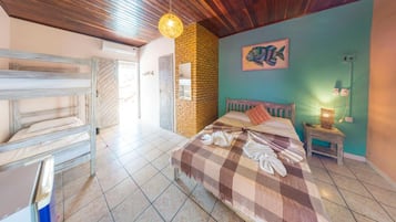 Frigobar, Wi-Fi de cortesia, roupa de cama