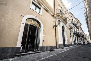 Entrada do alojamento