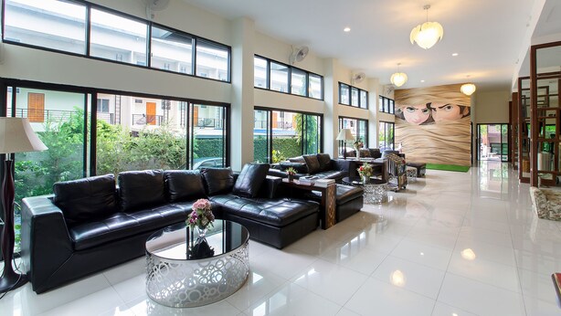 Sala de estar do lobby