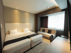 Quarto duplo executivo, para não fumantes (with Club Lounge Access) | Roupas de cama premium, edredons de pluma, cortinas blackout