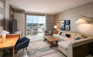 Suíte, 1 quarto, vista para o oceano | Vista para praia/oceano