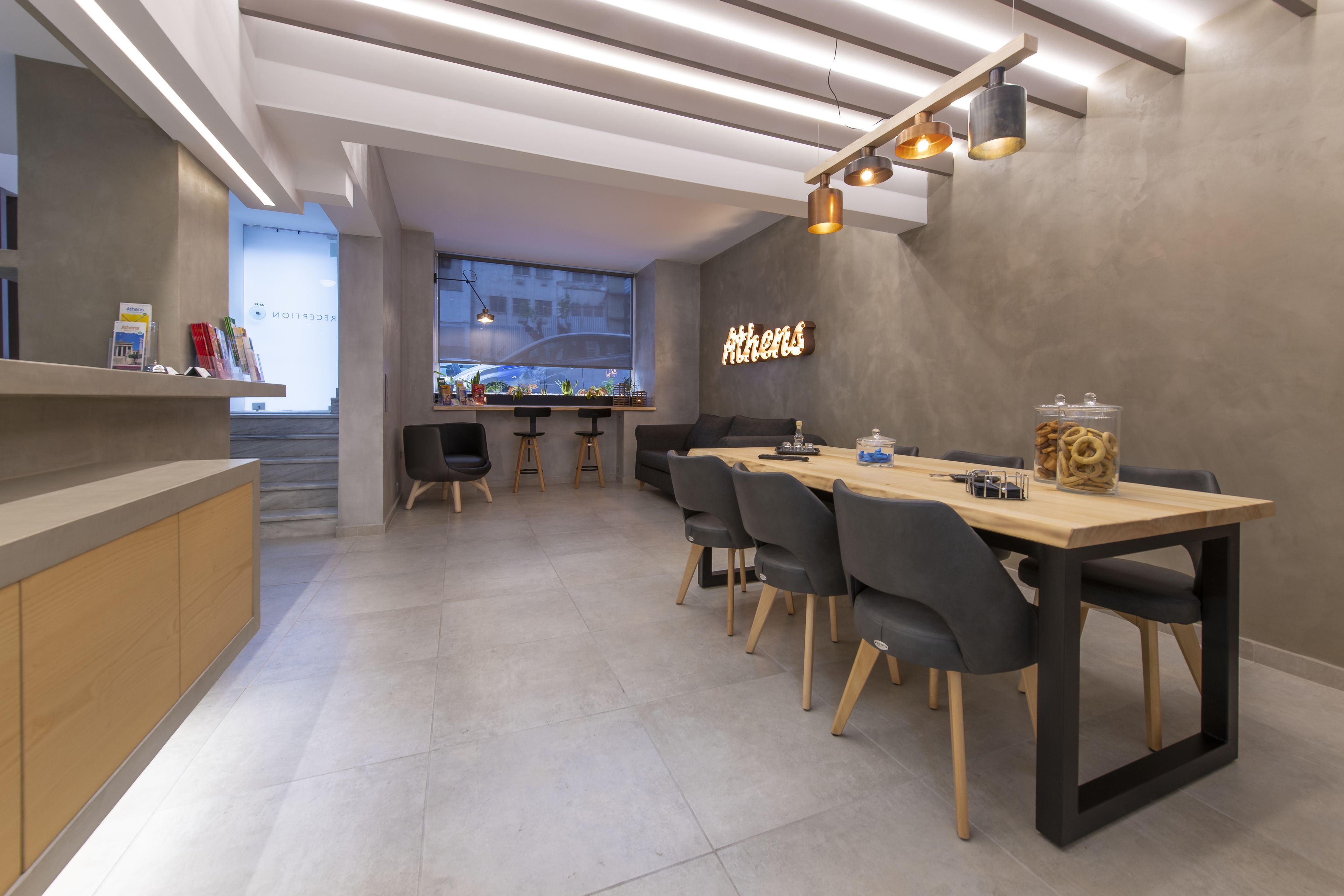 Sala de estar do lobby