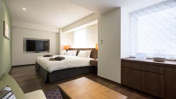 Quarto Twin (39sqm, 2 guests) | Edredões de penas, com decoração personalizada