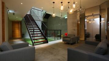 Sala de estar do lobby