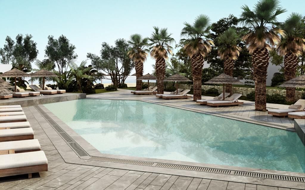 Piscina exterior sazonal 