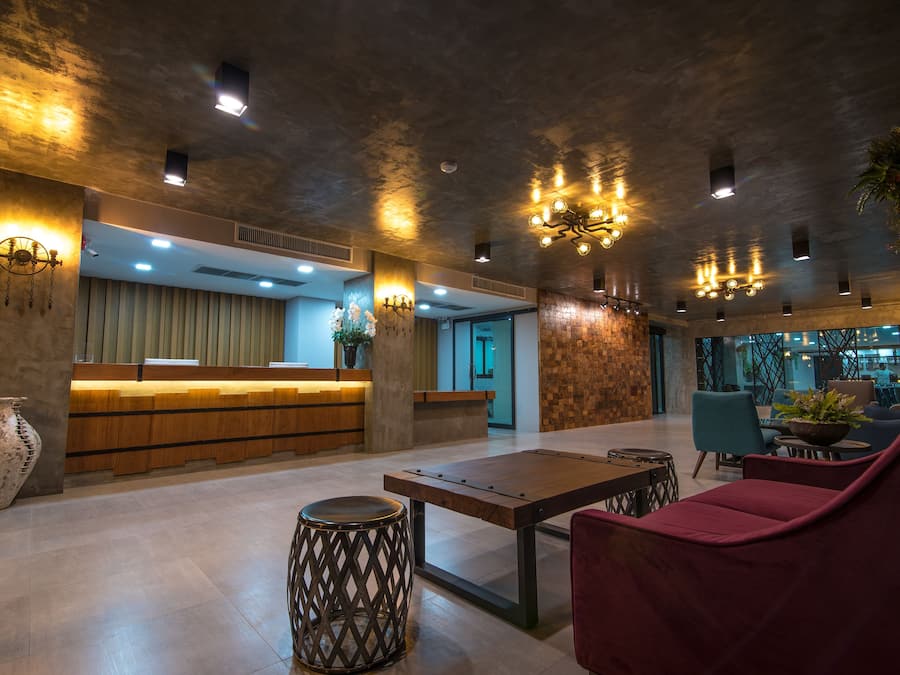 Sala de estar do lobby