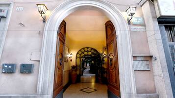 Entrada do alojamento
