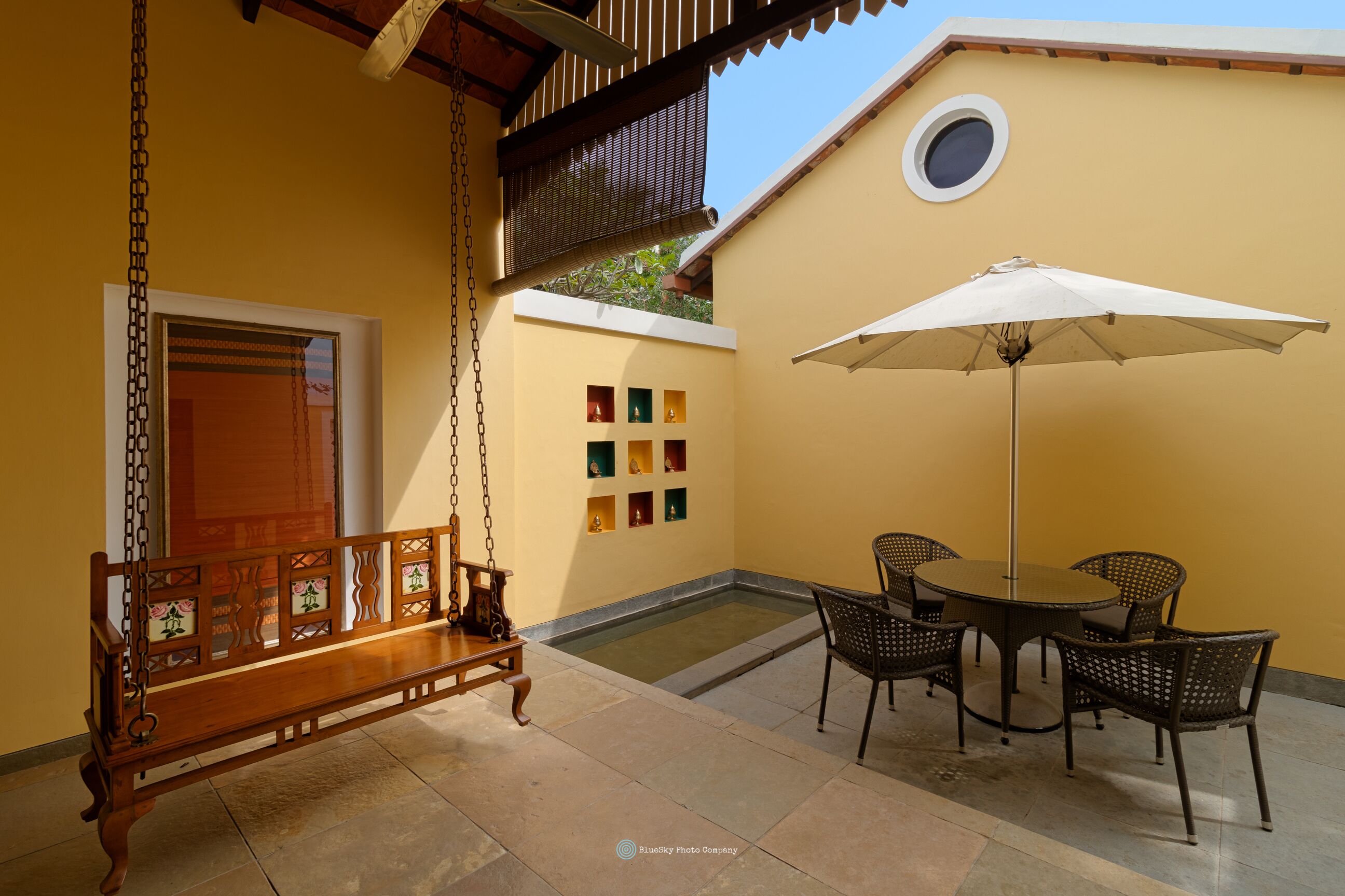 Quarto (Garden Facing Cottage) | Cofres nos quartos, escrivaninha, Wi-Fi de cortesia, roupa de cama