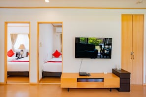 Casa superluxo | 2 quartos, camas com colchões de espuma com sistema de memória