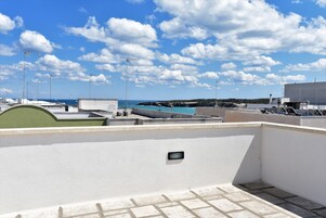 Terraço no piso superior